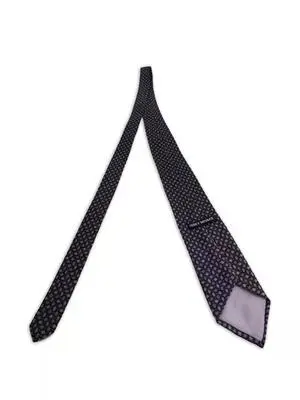 Issey Miyake Patterned Neck Tie