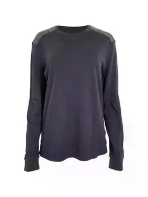 Giorgio Armani Colour-block Long-sleeves Top