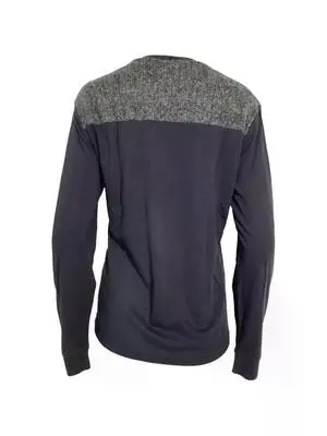 Giorgio Armani Colour-block Long-sleeves Top