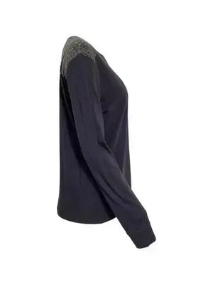 Giorgio Armani Colour-block Long-sleeves Top