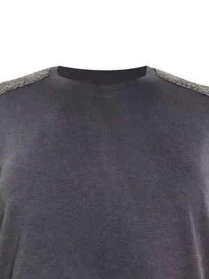 Giorgio Armani Colour-block Long-sleeves Top