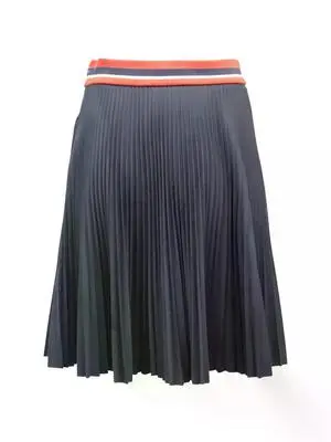 Prada Pleated Midi Skirt