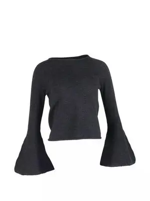 Co Flared-sleeves Wool Sweater