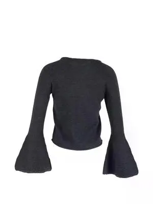 Co Flared-sleeves Wool Sweater