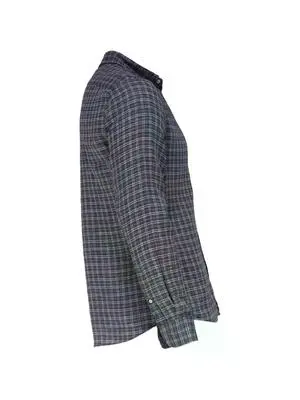 Brunello Cucinelli Buttoned-down Checked Shirt