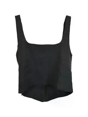 REFORMATION Square-neck Corset Top