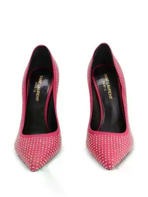 Saint Laurent Studded Pointed Pumps