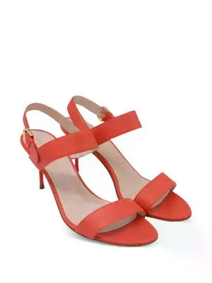 SERGIO ROSSI Slingback Leather Sandals