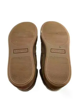 LANVIN Shearling High-top Sneakers