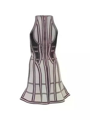 Herve Leger Perforated Panel Mini Dress