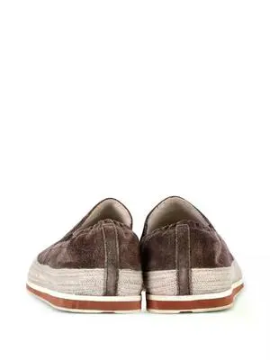 Prada Suede Espadrille Sneakers