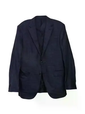 Ermenegildo Zegna Plaid Single-breasted Blazer