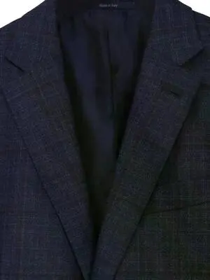 Ermenegildo Zegna Plaid Single-breasted Blazer
