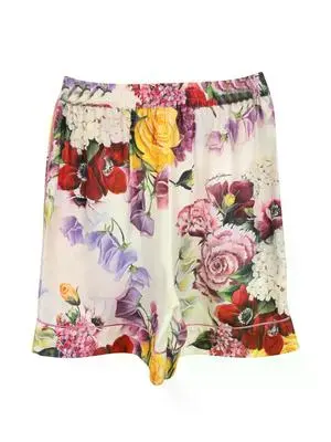 Dolce & Gabbana Floral-print Elasticated Shorts