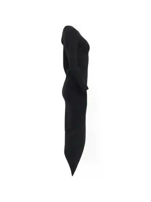 ALEXANDER WANG Asymmetric Midi Dress