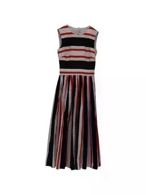 Dolce & Gabbana Striped Midi Dress