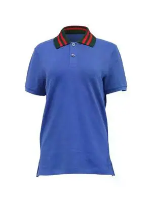 Men's Gucci Blue Polos