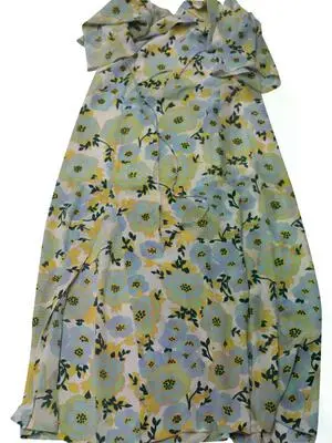 Sandro Bell-sleeve Floral Dress