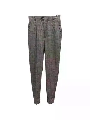ISABEL MARANT VINTAGE Check-pattern Trousers