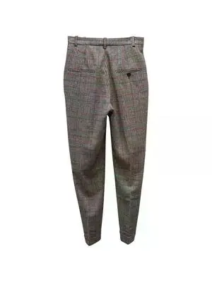 ISABEL MARANT VINTAGE Check-pattern Trousers