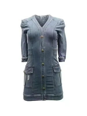 Pierre Balmain Vintage Denim Mini Dress