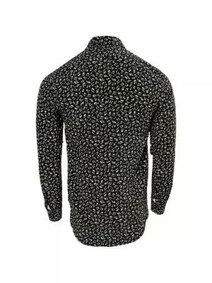Saint Laurent Printed Long-sleeve Shirt