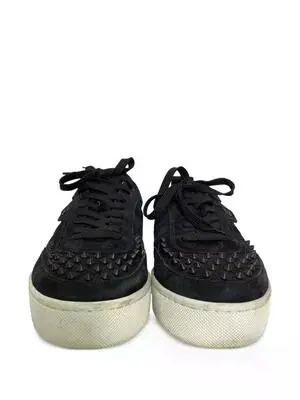 CHRISTIAN LOUBOUTIN Happyrui Spikes Suede Sneakers