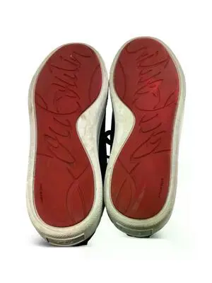 CHRISTIAN LOUBOUTIN Happyrui Spikes Suede Sneakers