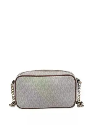 Michael Kors Logo-print Cross-body Bag With Chain Detail