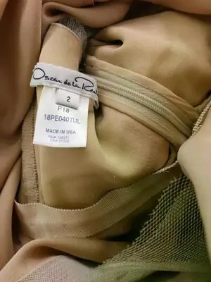 Oscar De La Renta Quarter-sleeve Dress