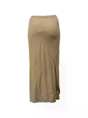 Rick Owens Fitted Midi Skirt