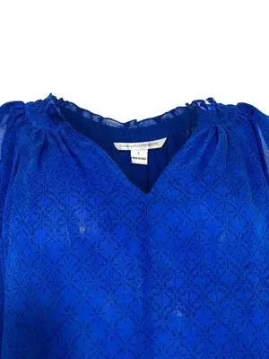 Diane Von Furstenberg Puff-sleeves Blouse