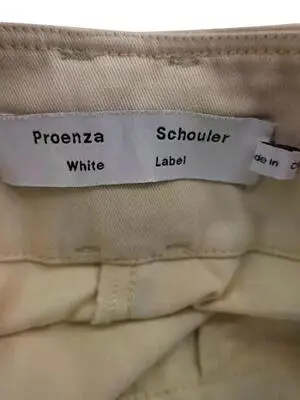 Proenza Schouler Belted Cotton Trousers