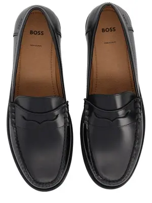 BOSS Leather Loafer