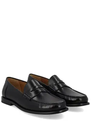 BOSS Leather Loafer