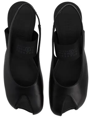 MAISON MARGIELA Anatomical Slingback Sandal - Black