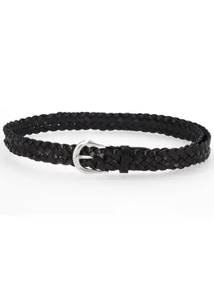 Studio Nicholson Braided Belt - Black