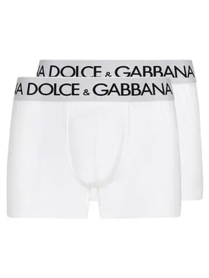 Dolce & Gabbana Bi-pack Boxer Regular - White