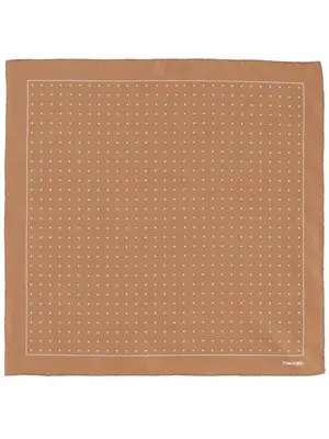 TOM FORD Pocket Handkerchief - Beige