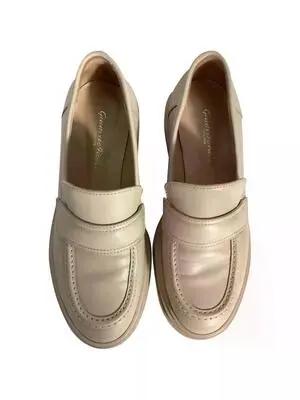 GIANVITO ROSSI Leather Chunky Loafers