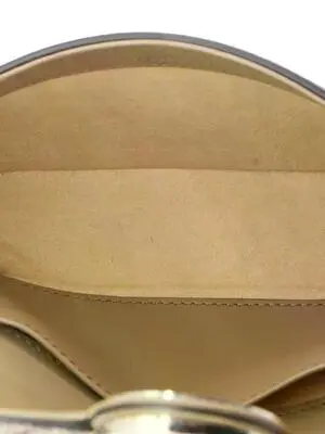 Gucci Petite Gg Flap Coated Canvas Mini Shoulder Bag