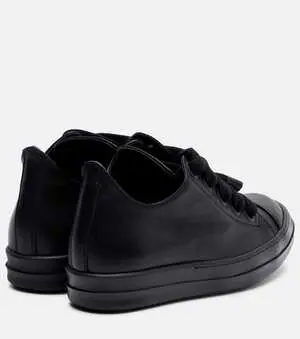 Rick Owens Jumbolace Leather Sneakers