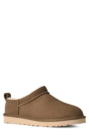 UGG Classic Shearling Lined Slipper Light Bronze