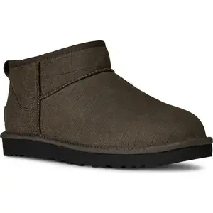 UGG Classic Embossed Genuine Shearling Lined Boots