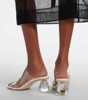 Simone Rocha Pu Mules - Transparent