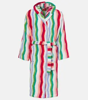 Missoni Wave Cotton Terry Bathrobe - Multicoloured