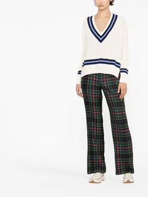 Polo Ralph Lauren V-neck Cable Knit Sweater