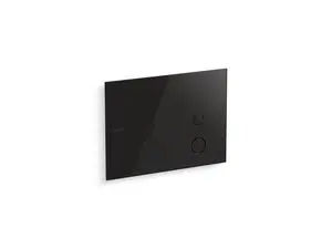 KOHLER Summon Dual-flush Touchless Actuator Plate For 2" X 4" In-wall Tank And Carrier System - Black Black