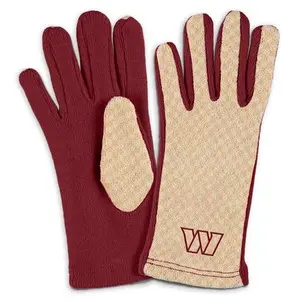 WEAR BY ERIN ANDREWS Washington Commanders Tonal Microcheck Scarf & Glove Set