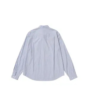 VOWELS Striped Button Down Shirt
